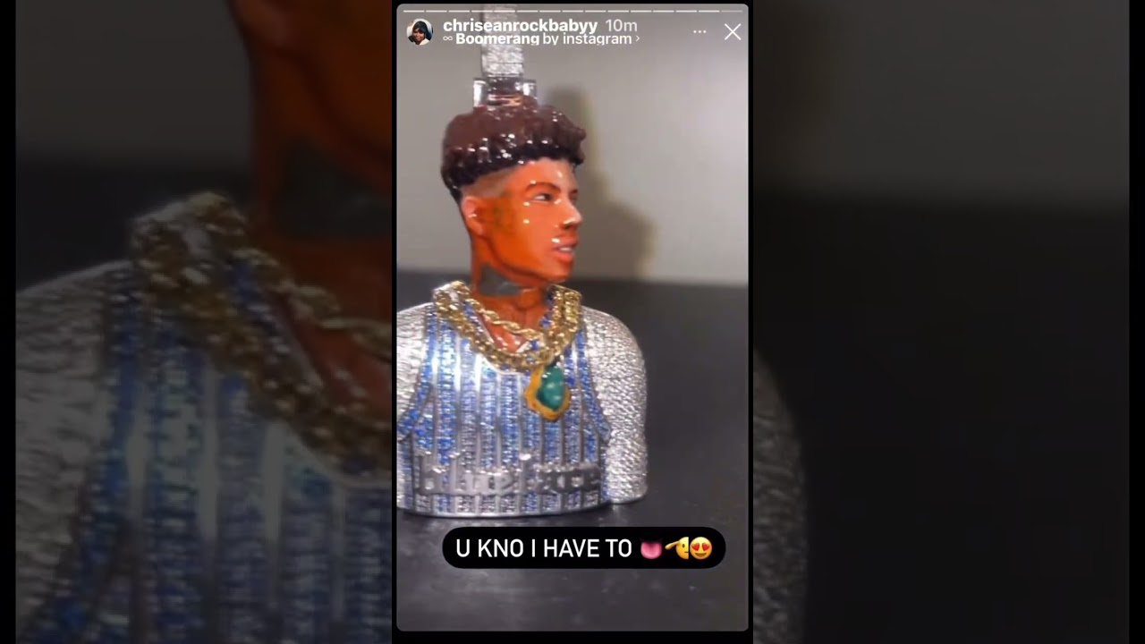 Chrisesn Rock got a blueface chain & a YouTube plaque for reaching ...