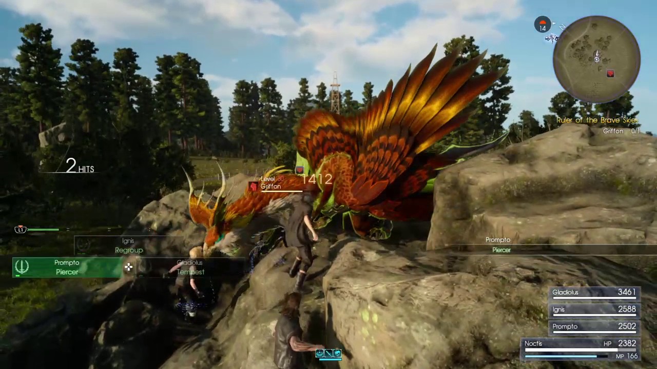 FF15 | Epic Fight... Kinda - YouTube