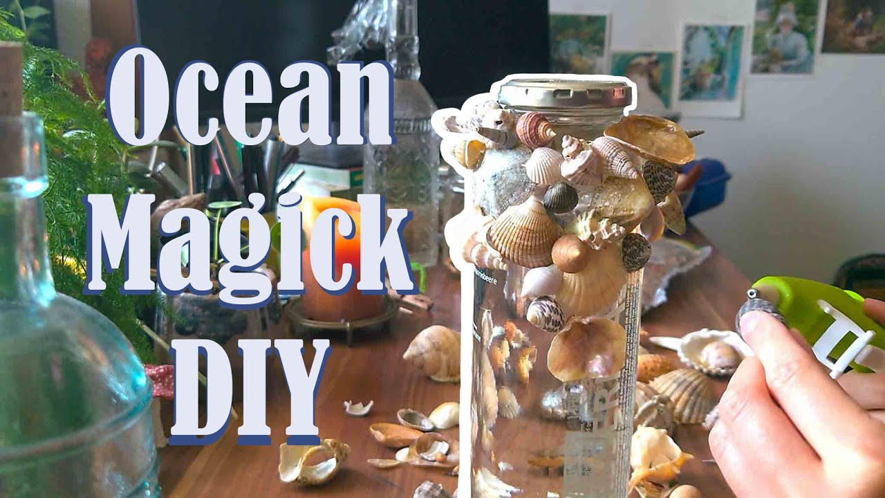 Ocean Magick DIY - Crafting Magical Tools || Art Witchcraft - YouTube