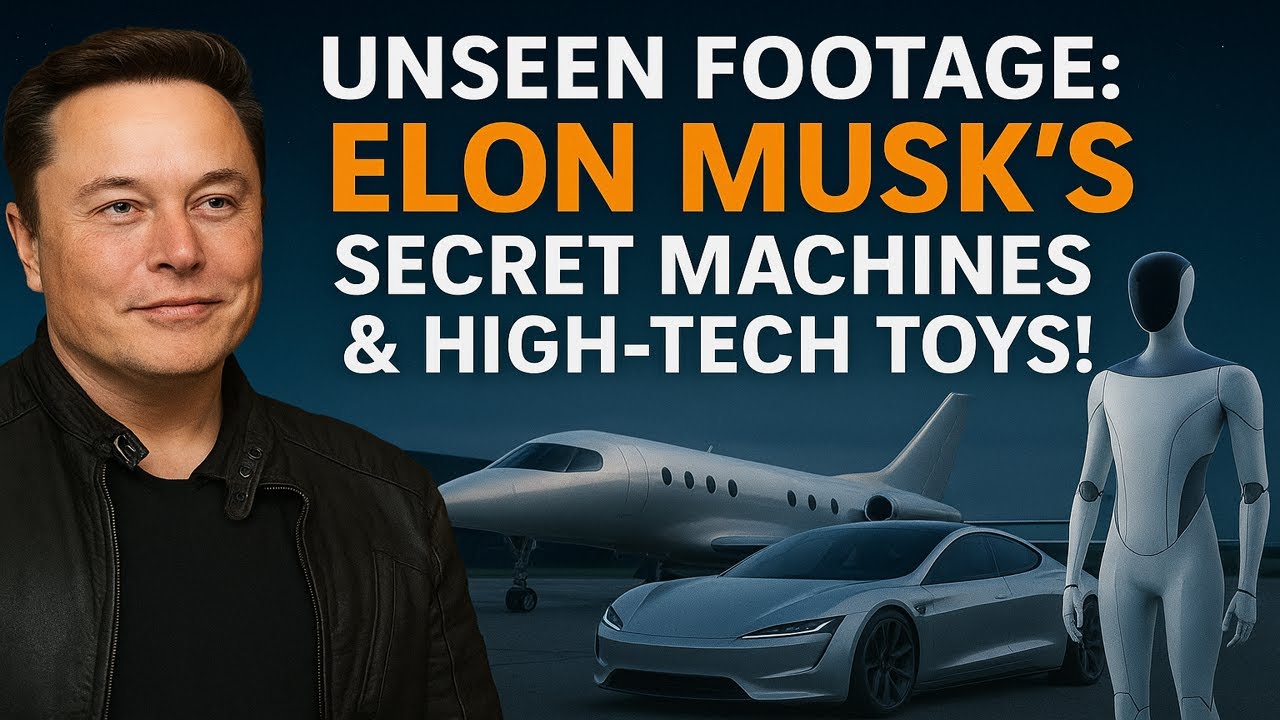 Unseen Footage: Elon Musk’s Secret Machines & High-Tech Toys - YouTube