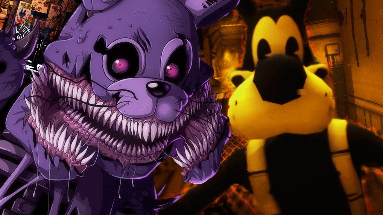 TWISTED BONNIE ATTACKS ME WITH BORIS! | FNAF Nightmares (Five Nights at ...
