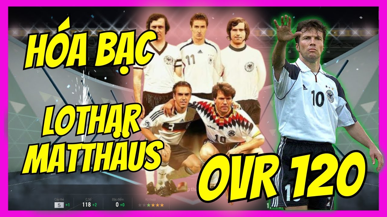 FC ONLINE | NÂNG CẤP L. MATTHAUS +5 CHỈ SỐ 120 - YouTube