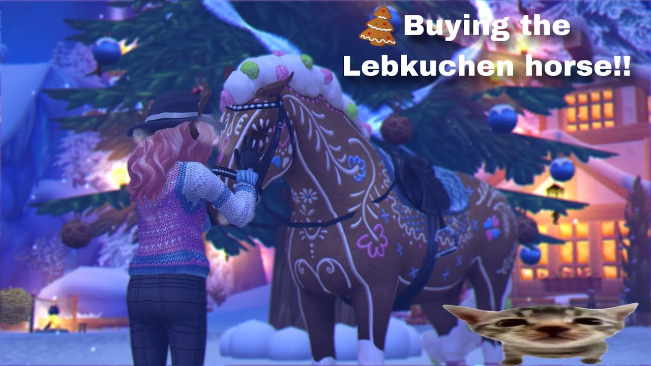 Buying the new Star Stable GINGERBREAD horse! - YouTube