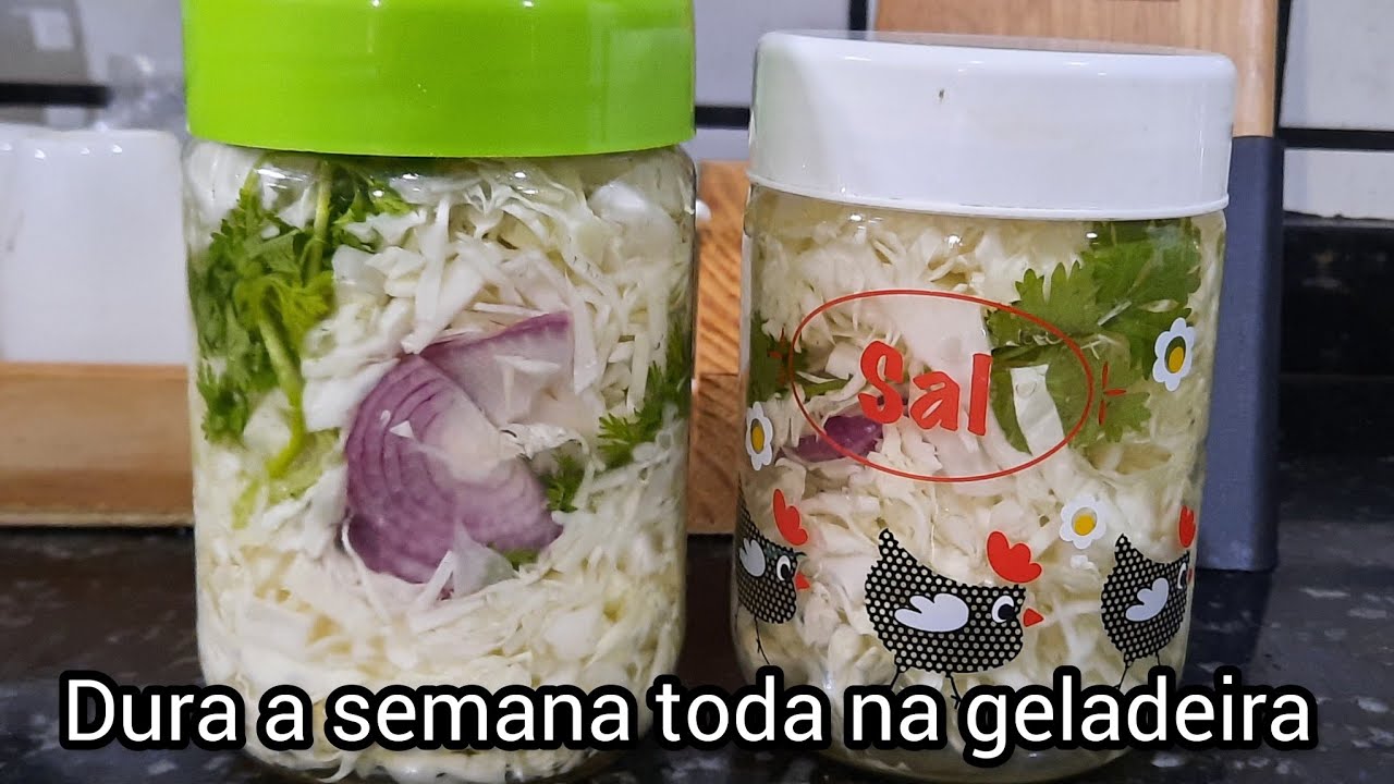 como conservar repolho na geladeira pra semana toda #repolho em ...
