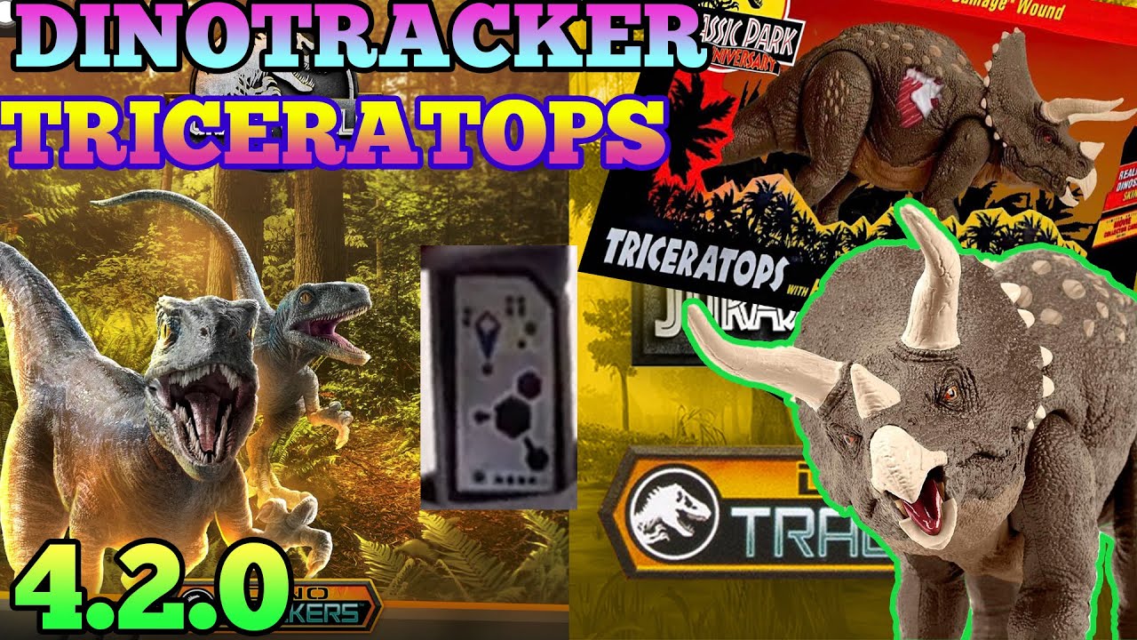 Jurassic World DINO TRACKERS 2023 Facts App Scan Codes All Dinosaurs ...
