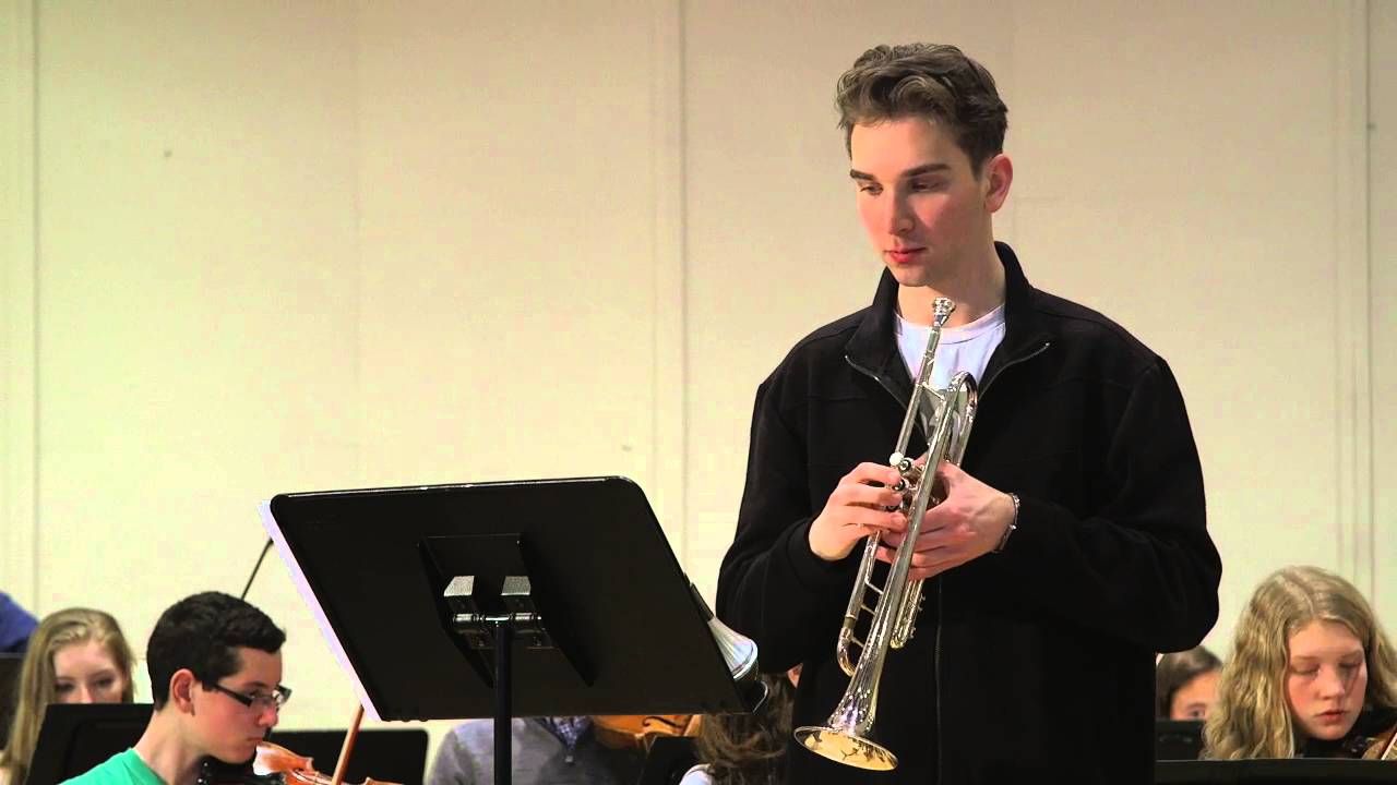 Elliot Lowe Pakhmutova’s Trumpet Concerto - YouTube