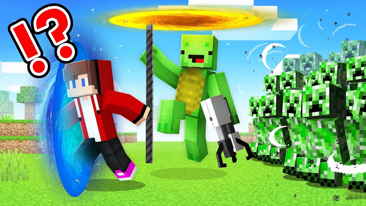 JJ and Mikey Playing as a Secret Spy in Minecraft! - YouTube