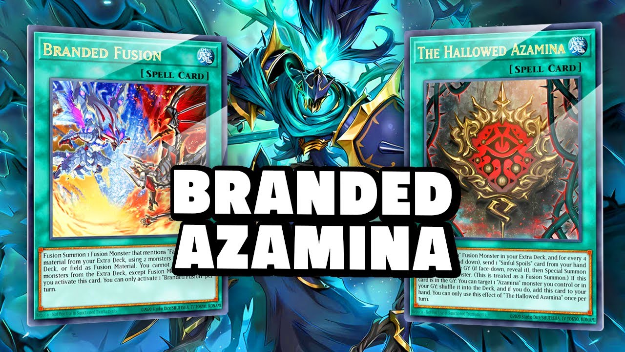 Branded Azamina CONQUERS the Meta! (Deck Profile & New Techs) - YouTube