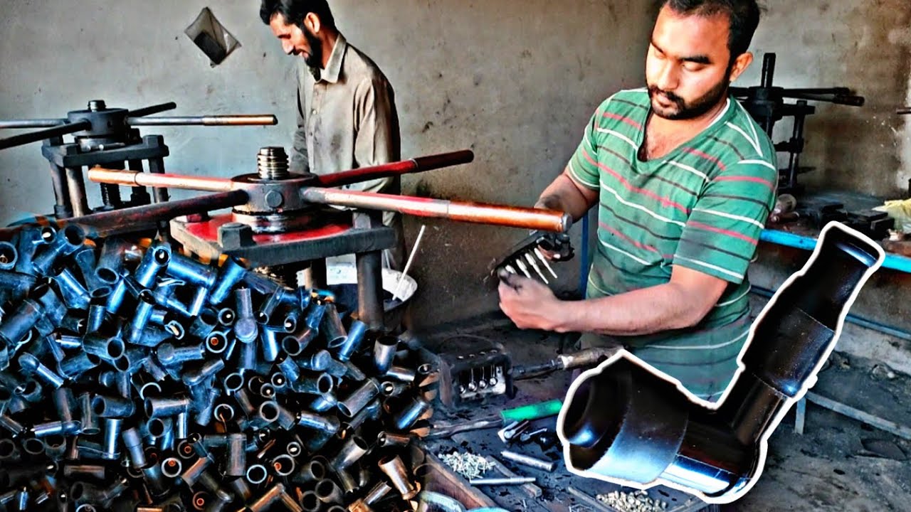 Making Process of Bike Plug Caps | How Plug Adapter are made in Local ...