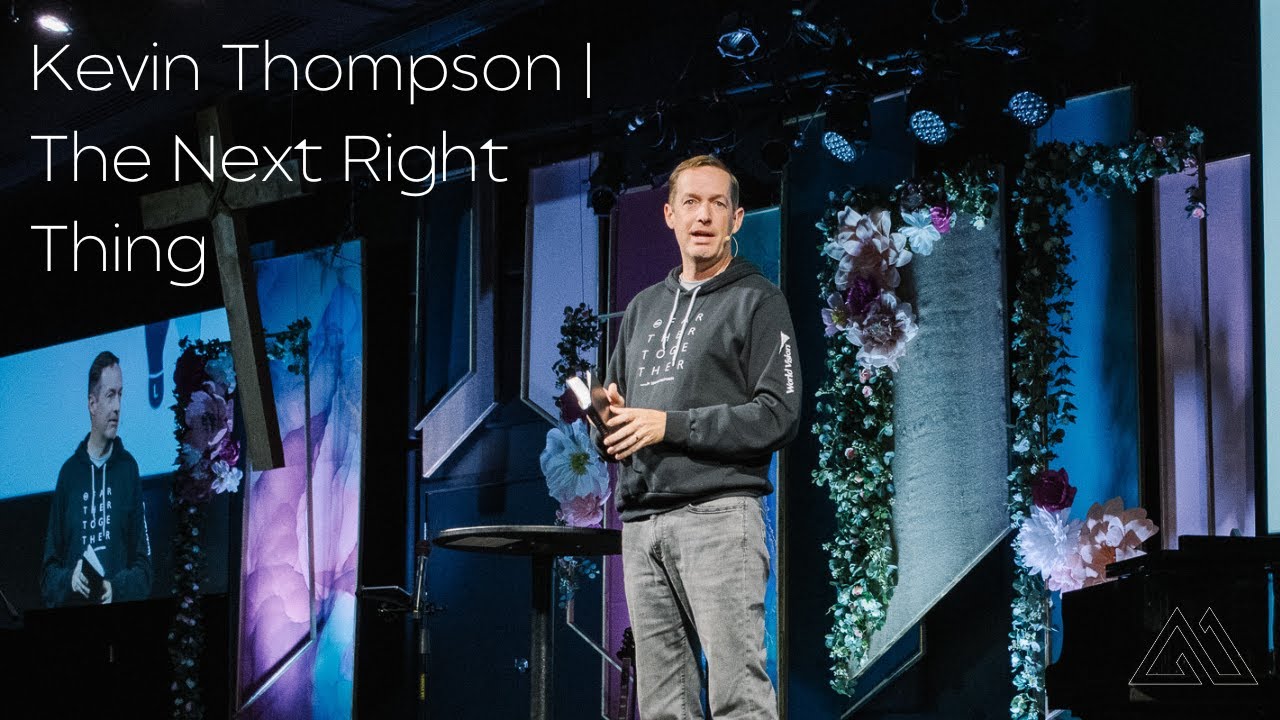 Kevin Thompson | The Next Right Thing - YouTube