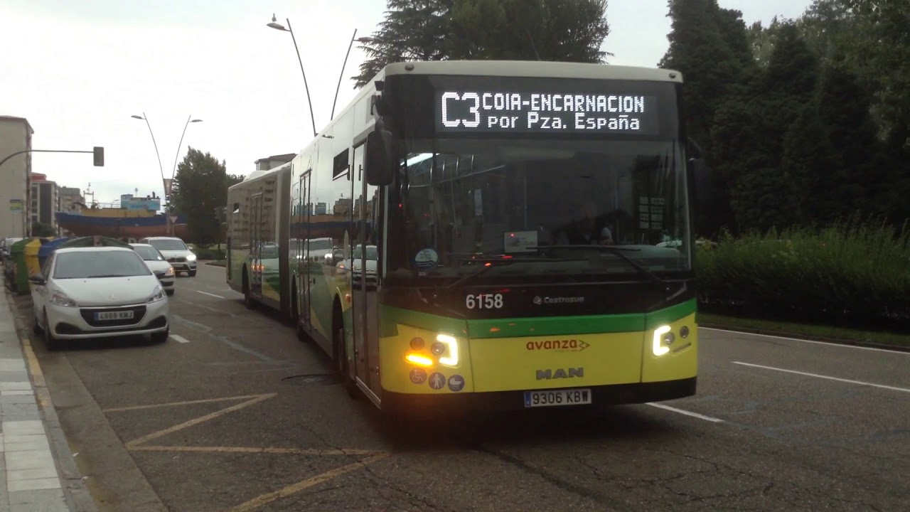that is the C3 bus in Vigo - YouTube