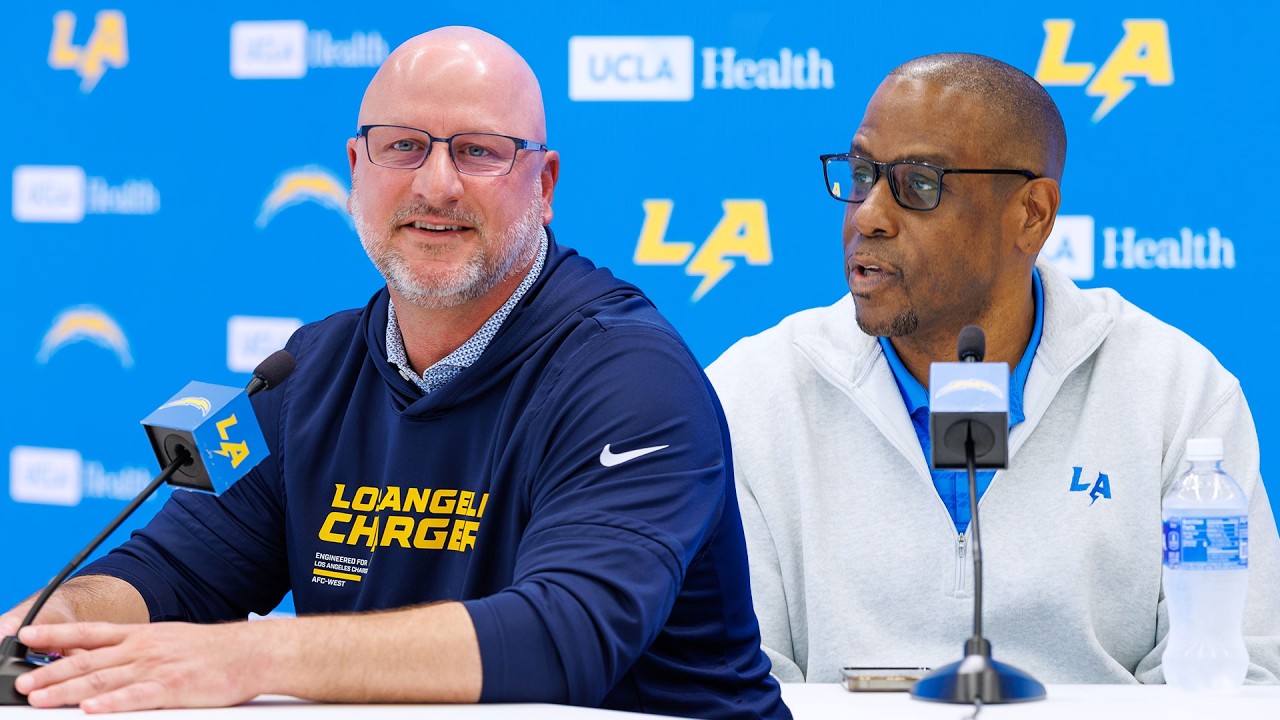 Joe Hortiz & Chad Alexander Pre-Draft Press Conference 2026 | LA ...