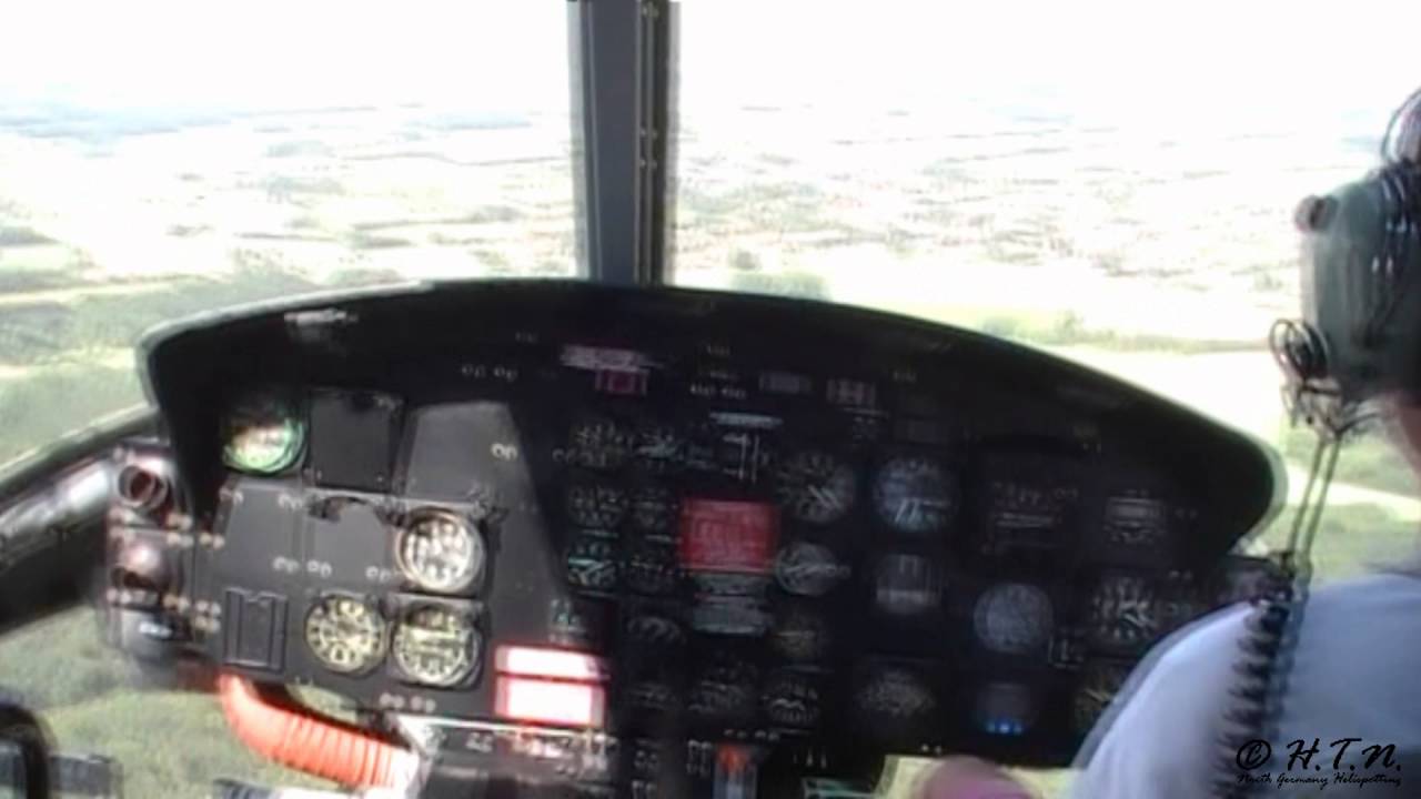 Huey Bell 205 Inflight Cockpit [short Flight ] - YouTube