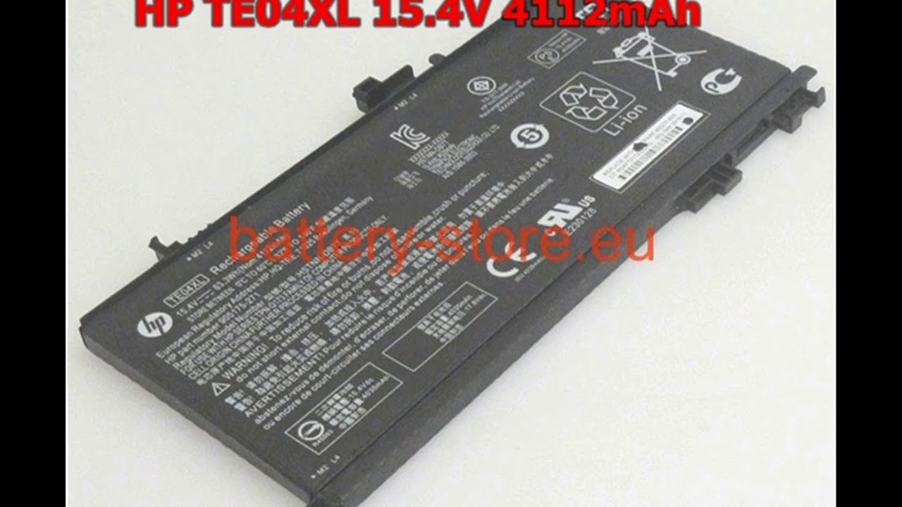 Today's Deal TE04XL Laptop Battery for HP OMEN 15 series 15.4V 4112mAh ...