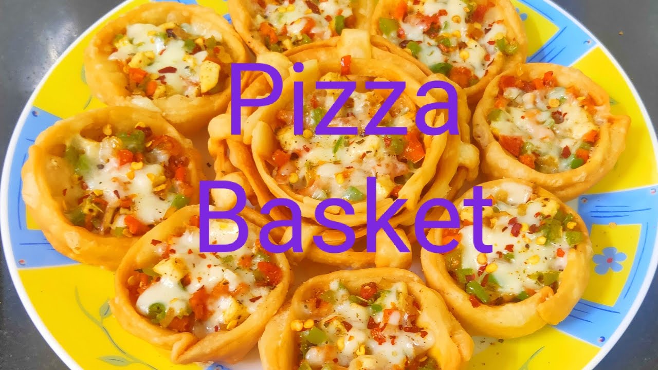 Pizza Basket Simple and Tasty 😋 #foodism - YouTube