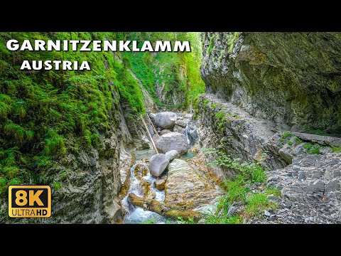 Garnitzenklamm The Most Beautiful Gorge Walk in Austria 8K