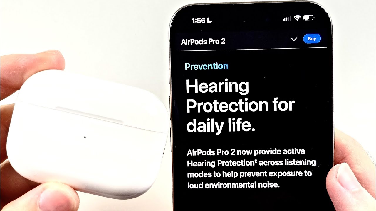 Can You Use Hearing Protection AirPods Pro iPhone iOS 18? (no) - YouTube