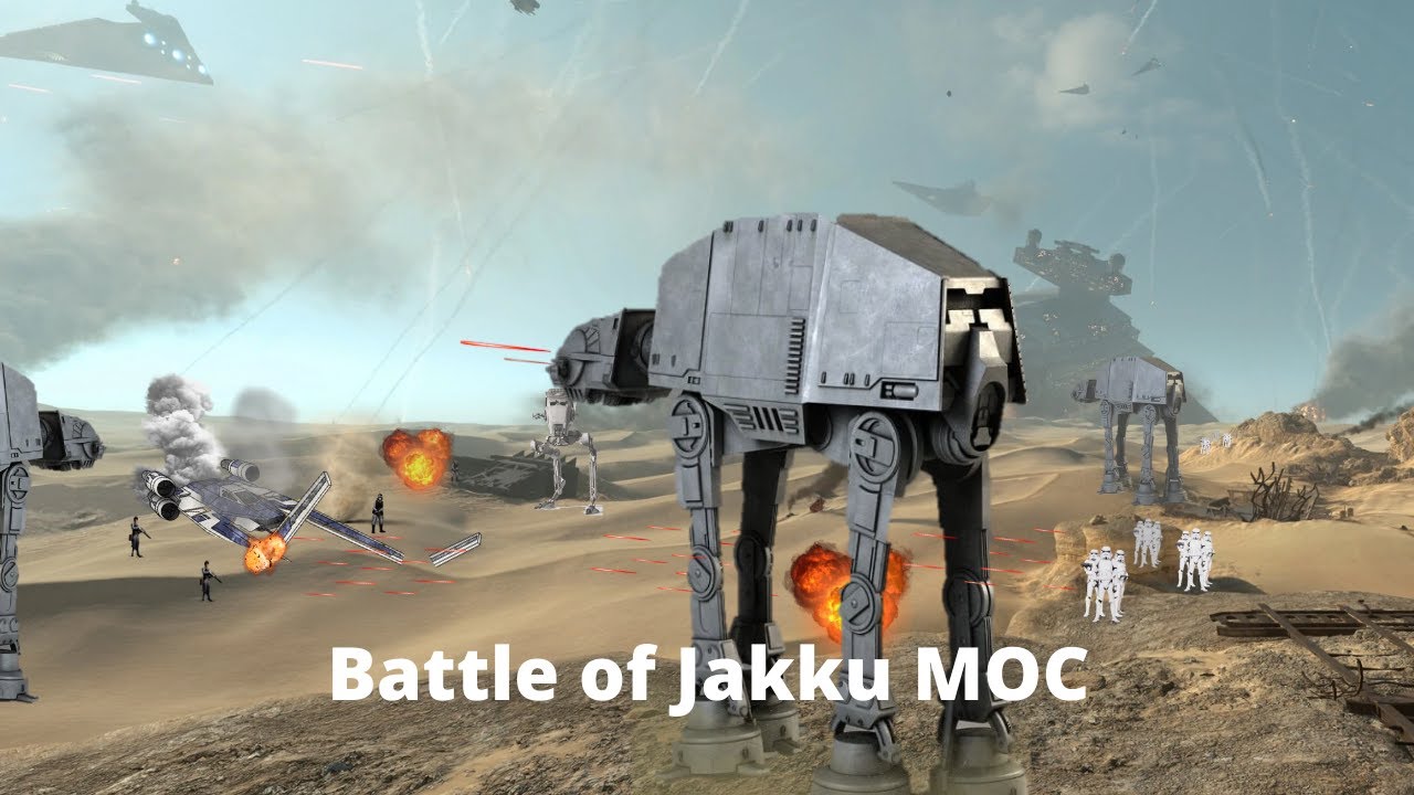 Battlefront 2: Battle of Jakku Moc | LEGO Star Wars MOC Showcase - YouTube