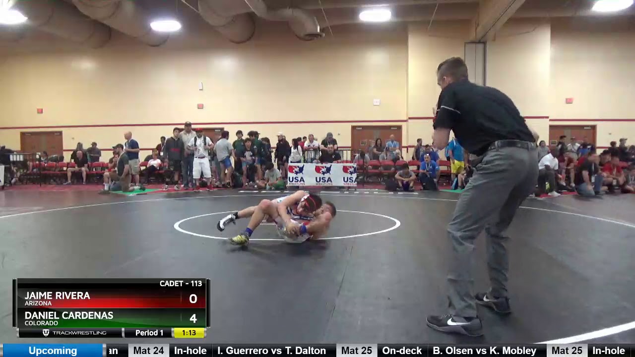 Cadet 113 Jaime Rivera Arizona Vs Daniel Cardenas Colorado - YouTube