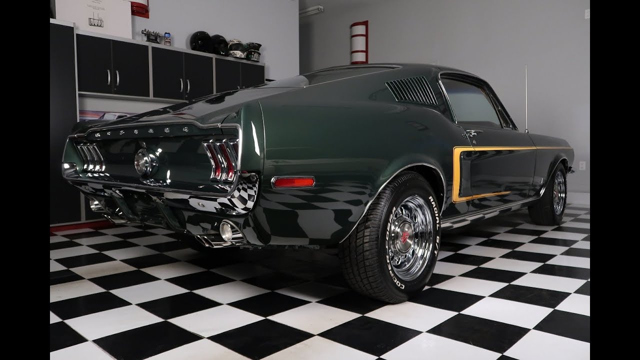 1968 Mustang Fastback GT Highland Green // SOLD - YouTube