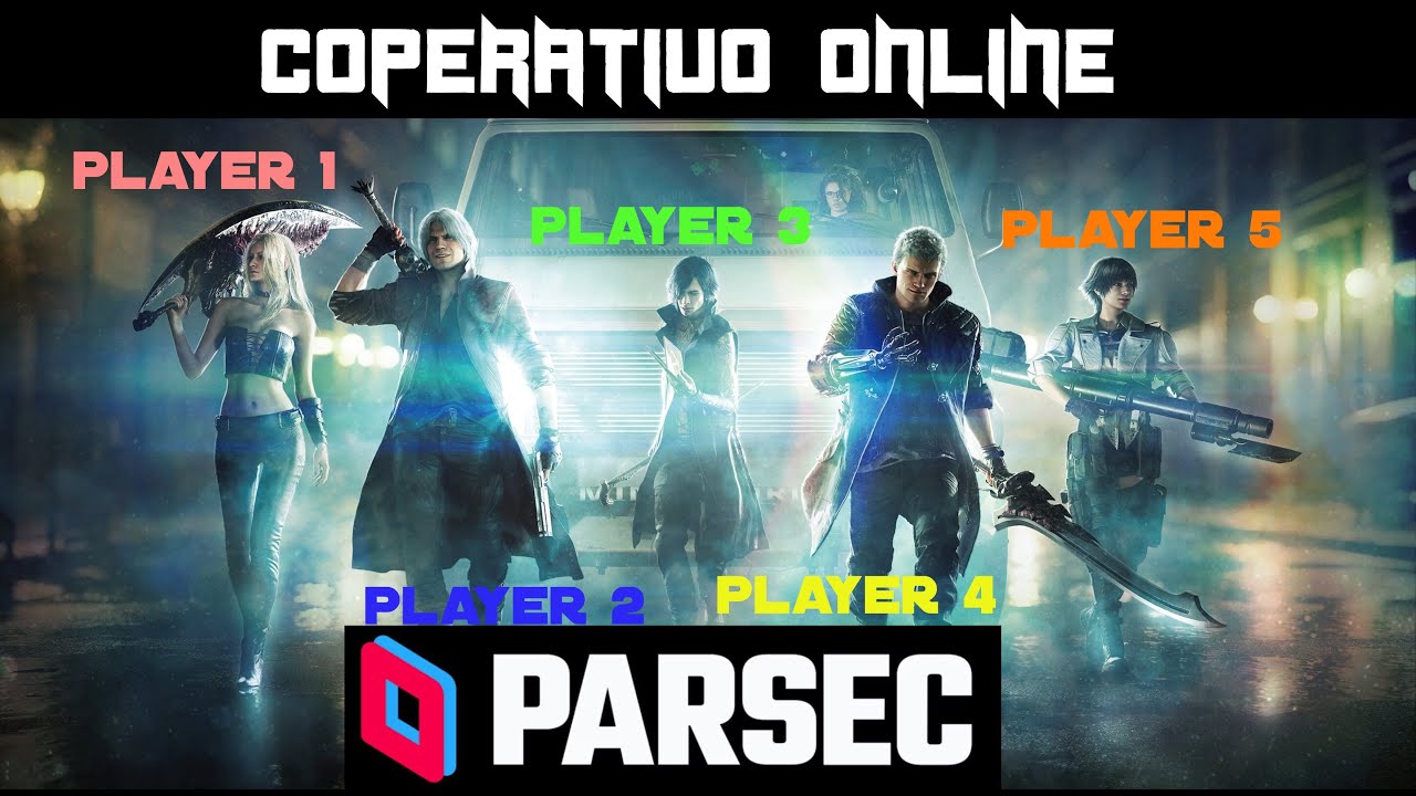 TUTORIAL | DMC V | MULTIPLAYER | Pantalla Dividida ONLINE | Parsec / Nucleus Co-Op - YouTube