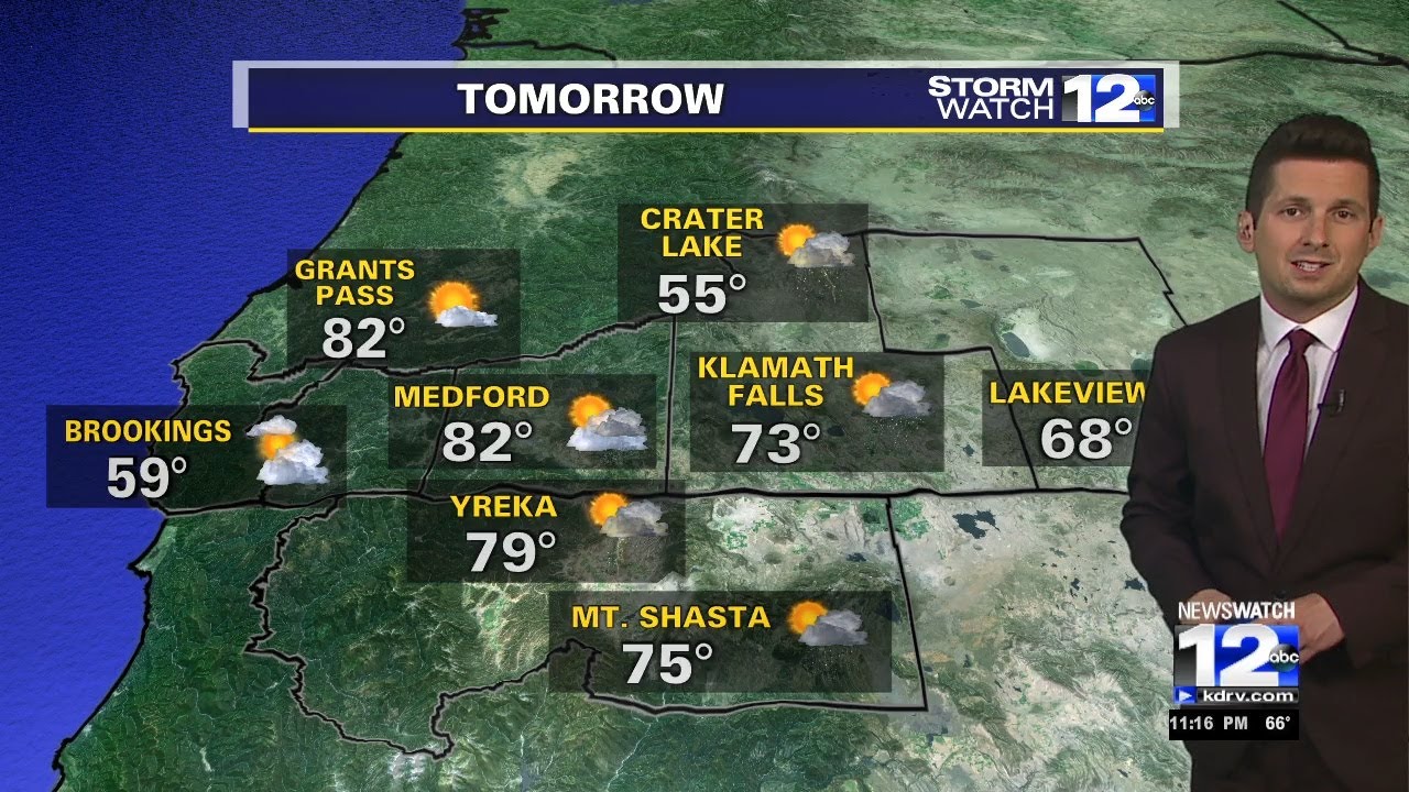 Thursday, June 8th Overnight Weather - YouTube