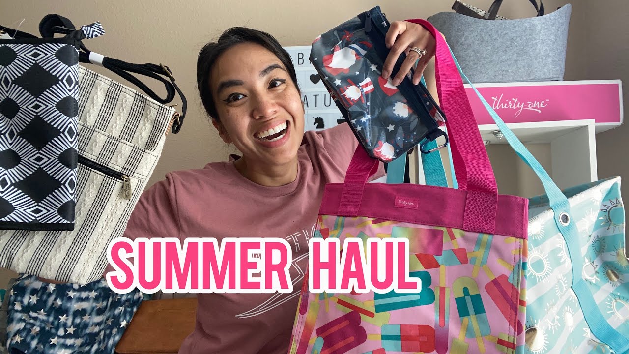 HUGE Thirty One Haul | Thirty One Summer July 2021 Outlet Details - YouTube