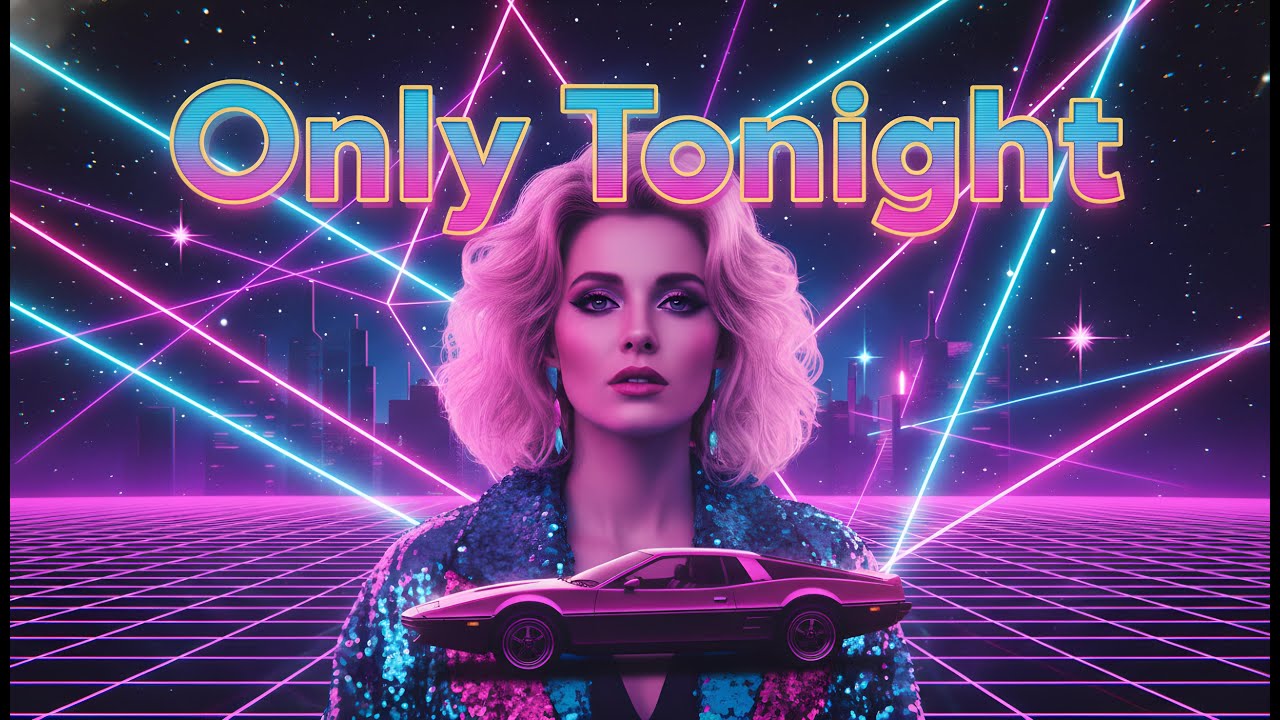 Only Tonight- Retro Synth Pop | Futuristic Fantasy Nights - YouTube