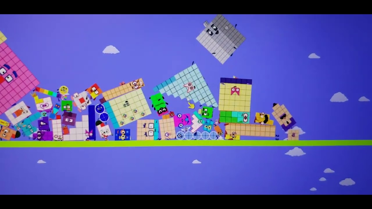 numberblocks battle game with a trilobite - YouTube