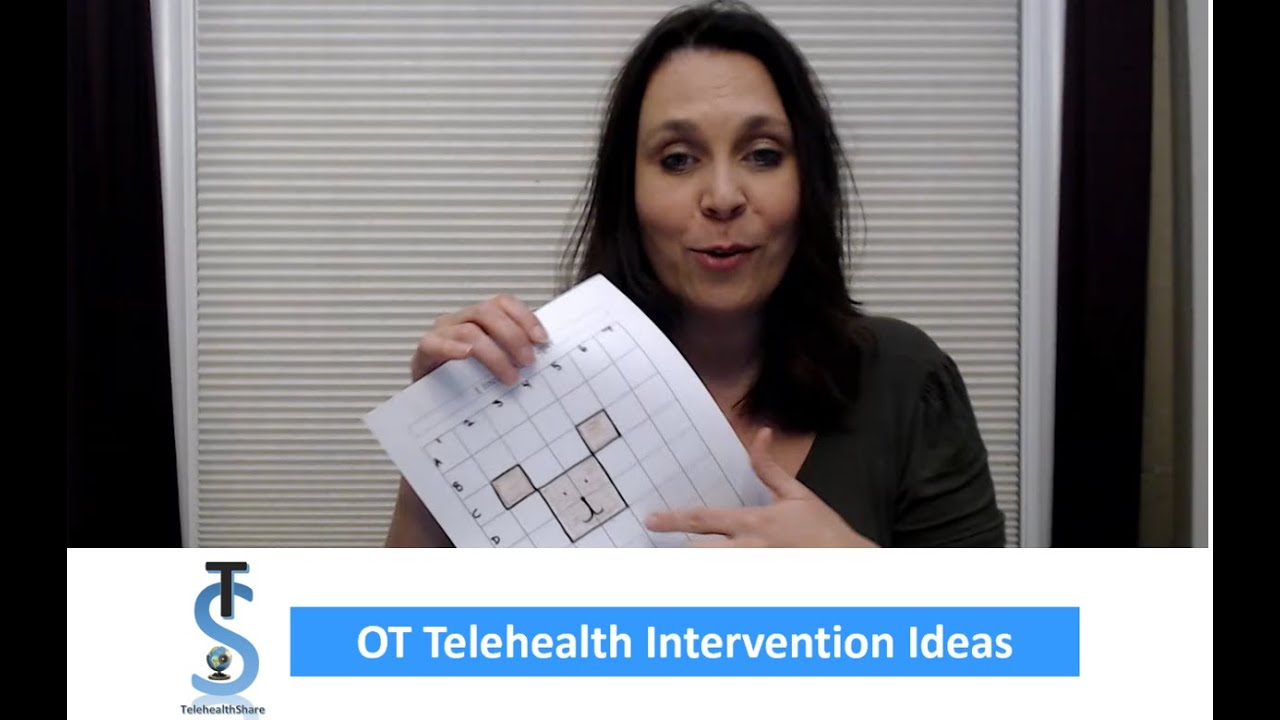 Graph Paper OT Ideas (Using Items at Home Series) - YouTube