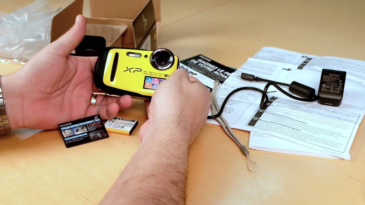 Fuji Guys - FUJIFILM XP90 - Unboxing & Getting Started - YouTube
