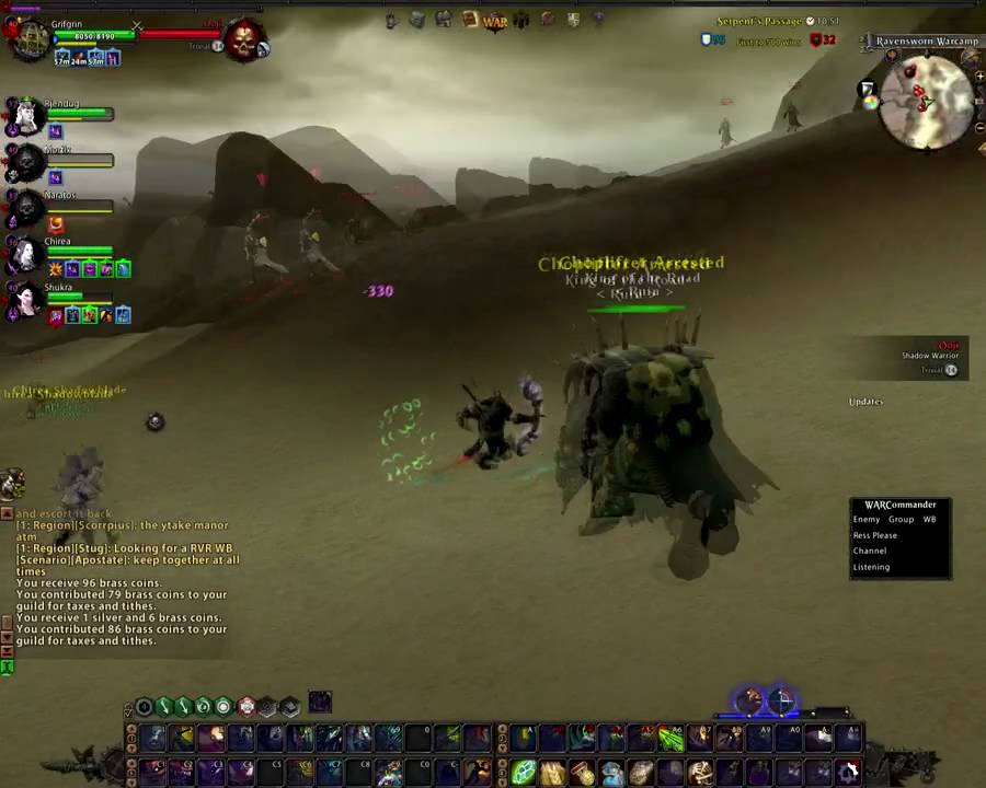 Warhammer online Squig herder t4 scenarios - YouTube