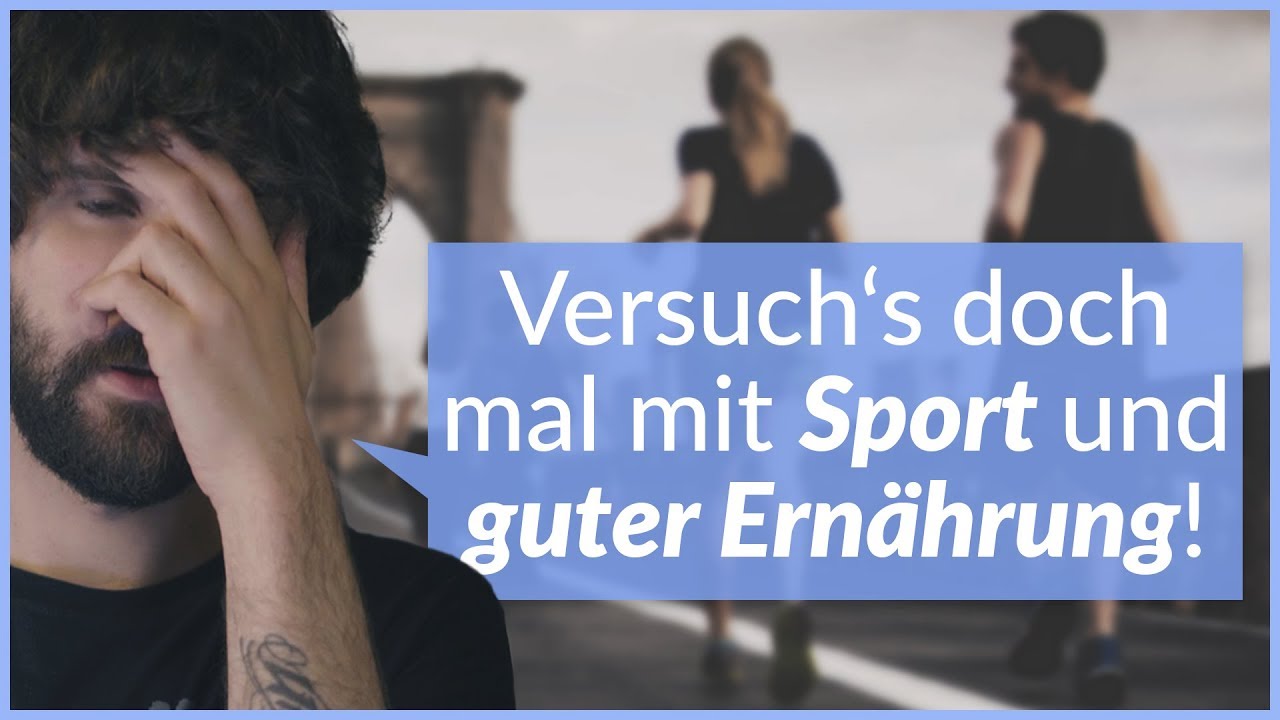 Probier' es doch mal mit Sport und gesunder Ernährung! | Klischeebingo ...