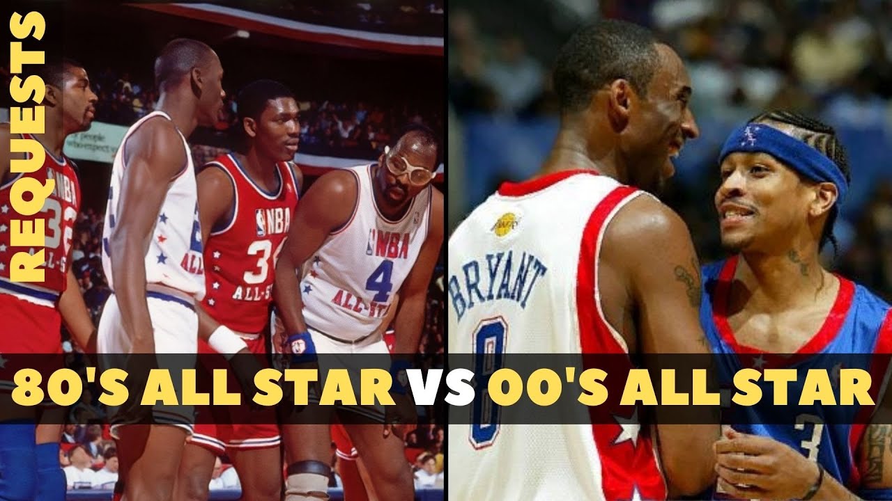 NBA 2K21｜80's All Star vs 00's All Star【Simulation】 - YouTube