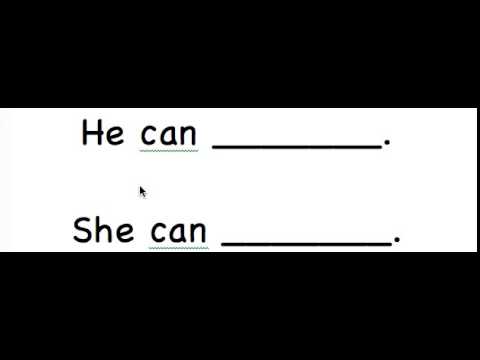 He can...She can... - YouTube
