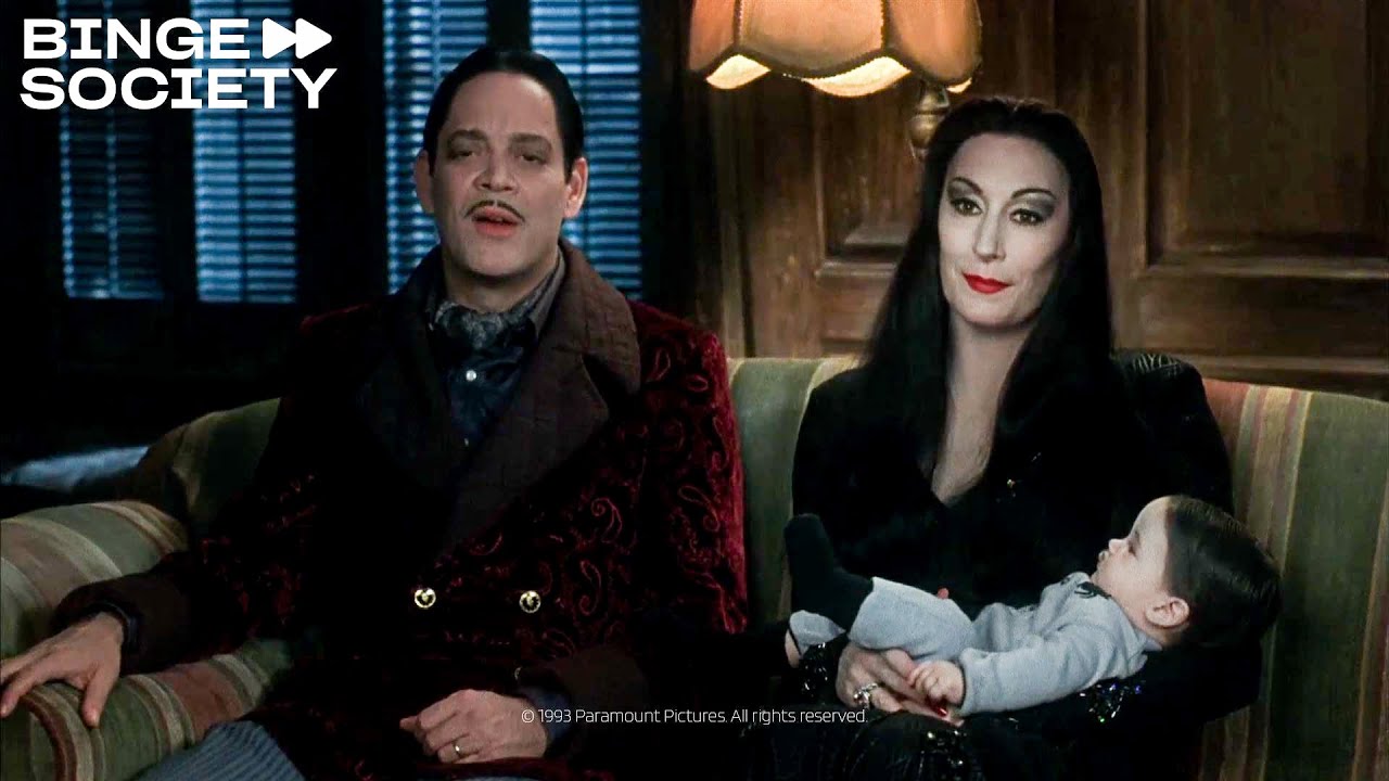 Los Locos Addams 2 | Pugsley y Merlina intentan deshacerse del bebé ...
