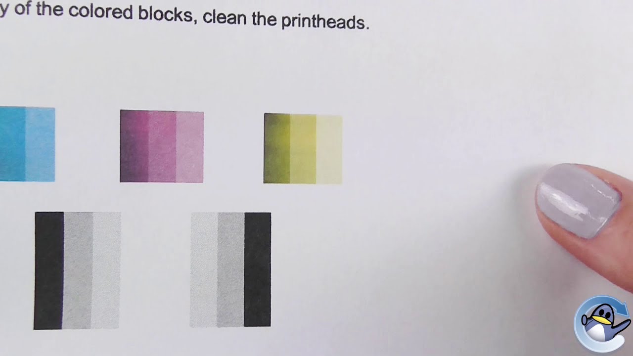 HP Officejet 6950: How to do a print quality report - YouTube