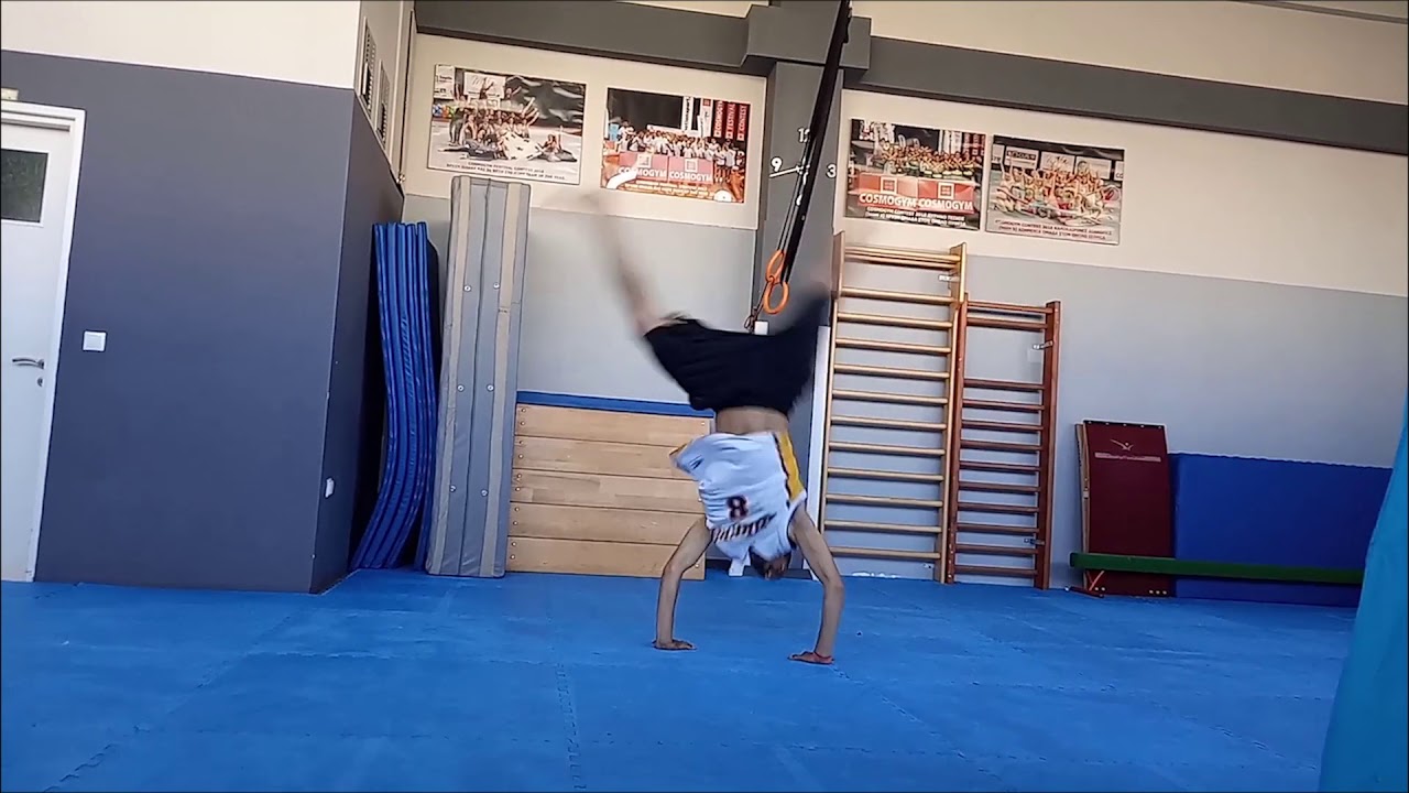 My first freerunning trick compilation - YouTube