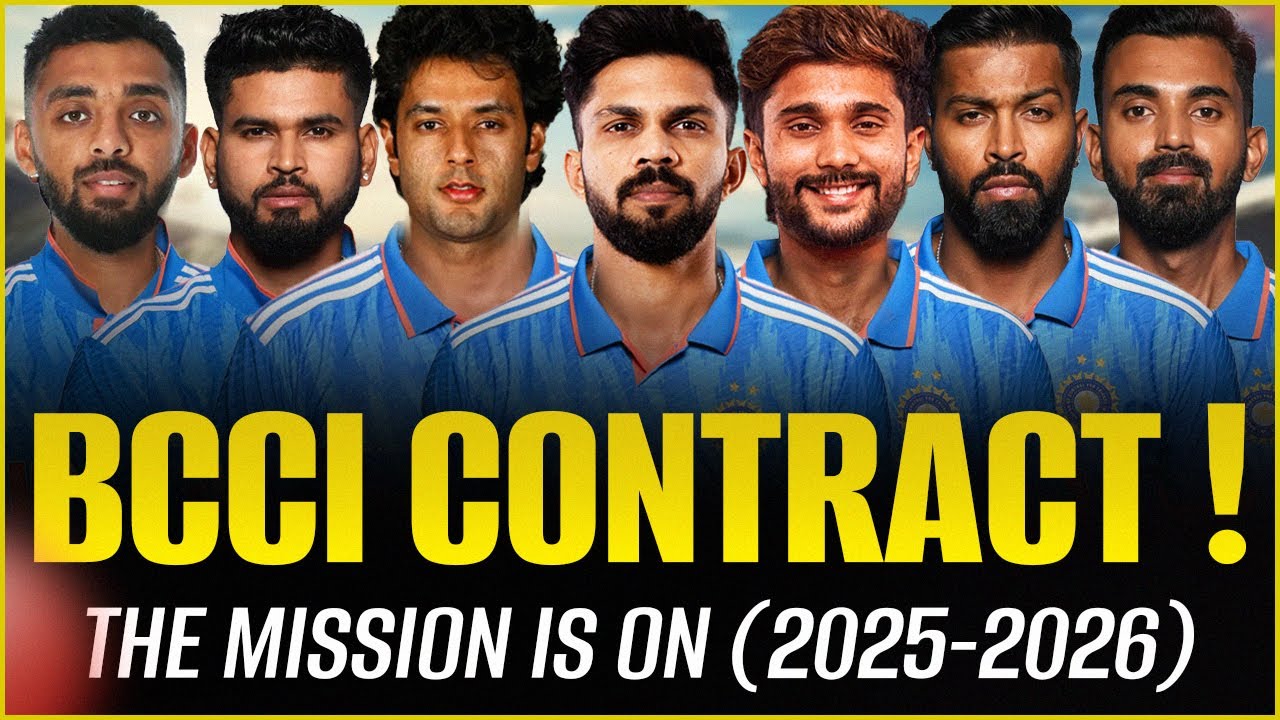 BCCI Central Contracts 2024-25 OUT! 🔥 Shreyas Iyer & Ishan Kishan RETURN | Full Players List ...