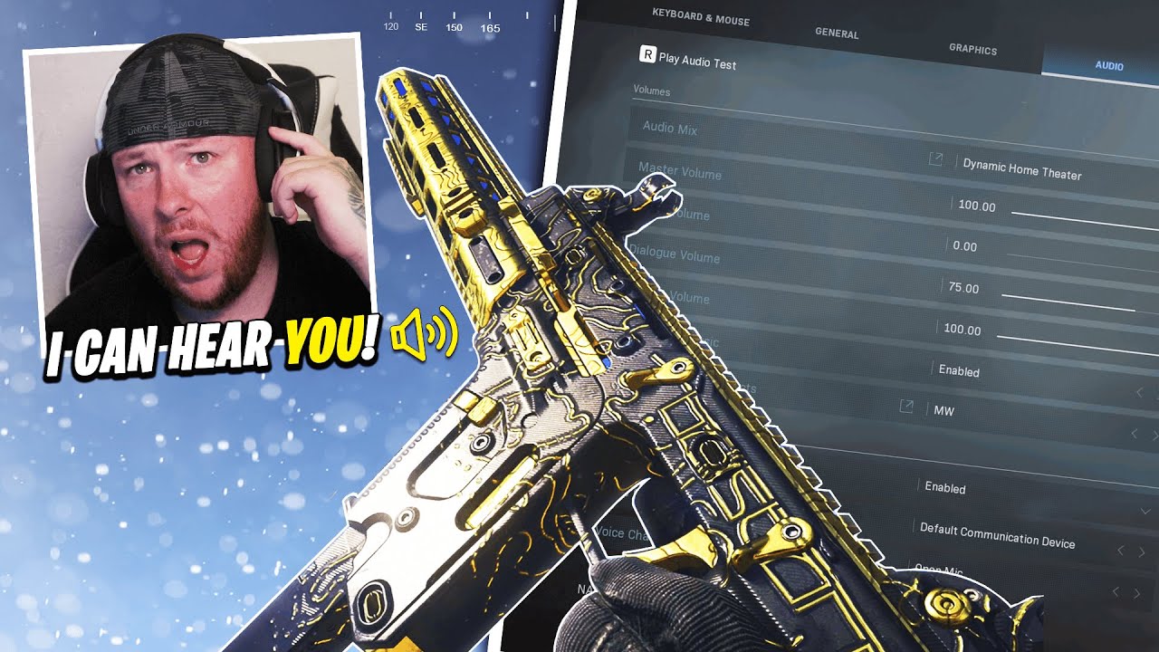 Trying out NICKMERCS Audio settings in Modern Warfare... 🤩 - YouTube