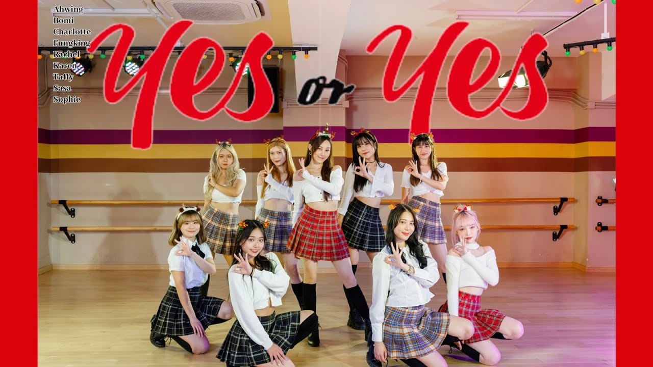 [2022 CHRISTMAS VER.] TWICE (트와이스) - "YES or YES" DANCE COVER by AW ...