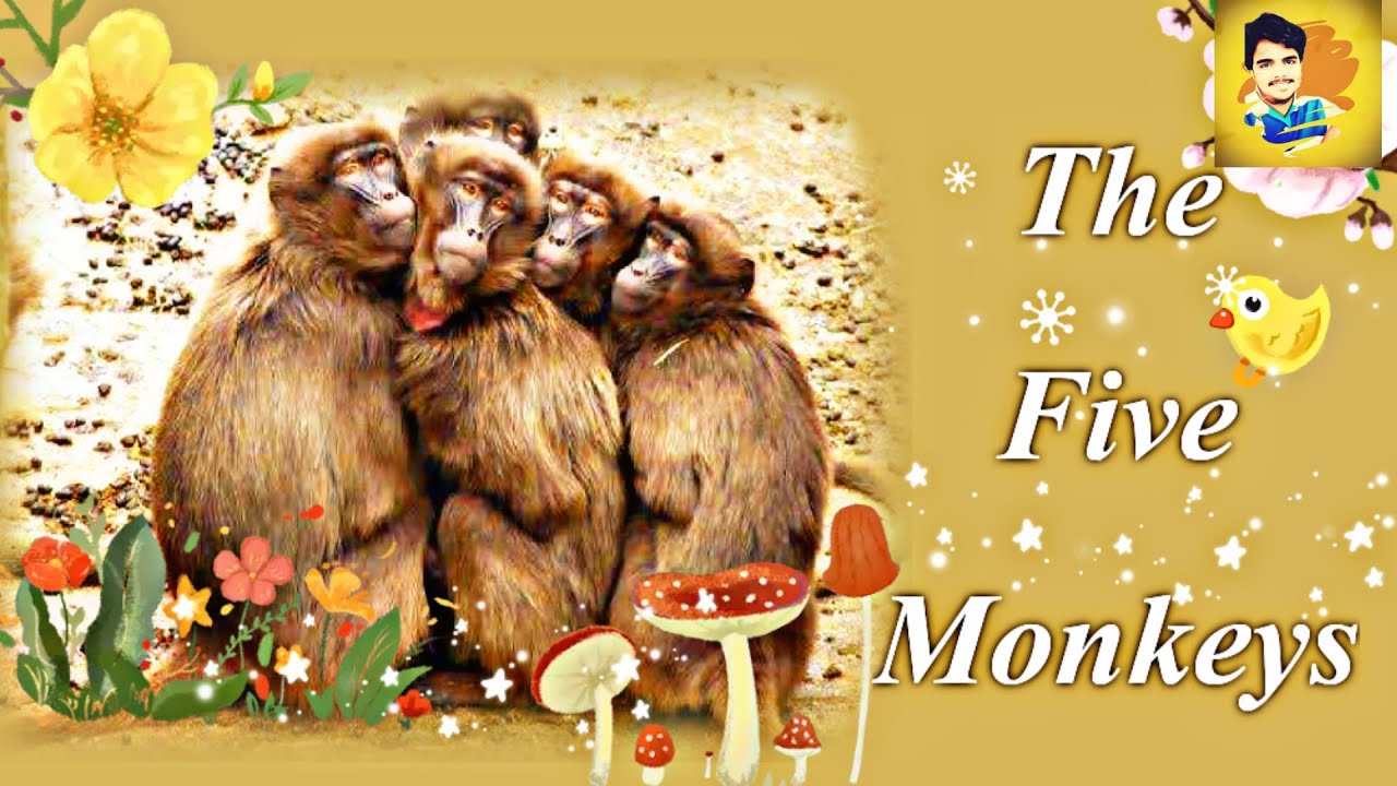 The Five Monkeys story | మార్పు ముందుగా మన నుండే రావాలి. - YouTube