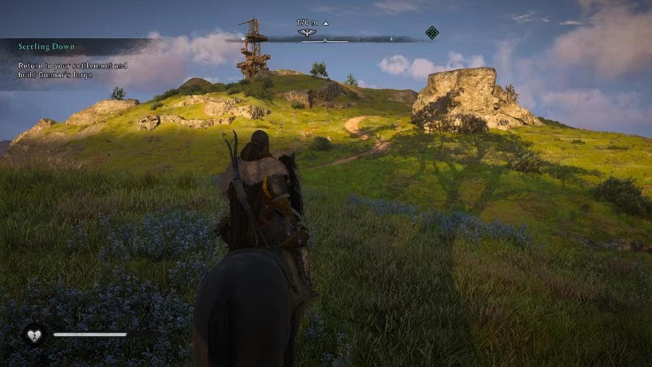 Assassin's Creed Valhalla green hills - YouTube