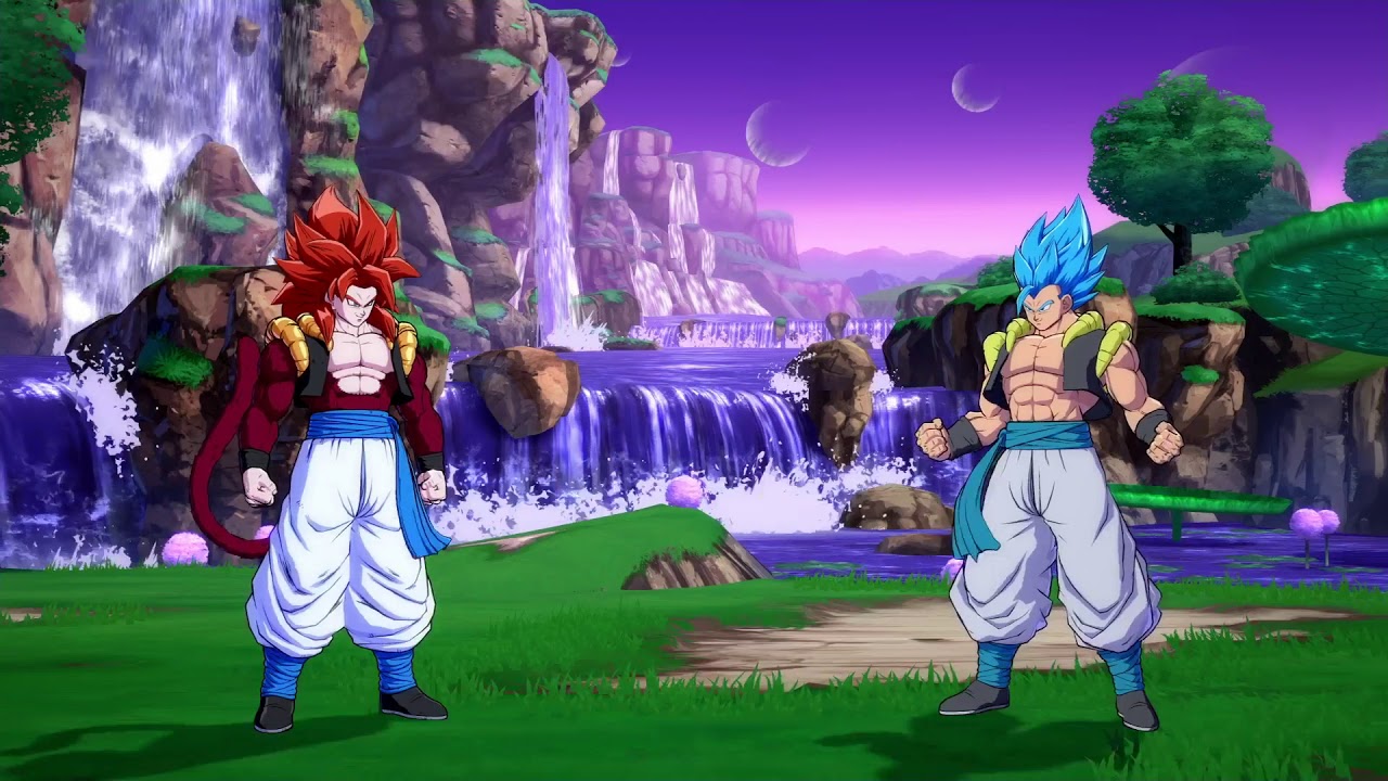 Gogeta SS4 fighterz theme extended - YouTube