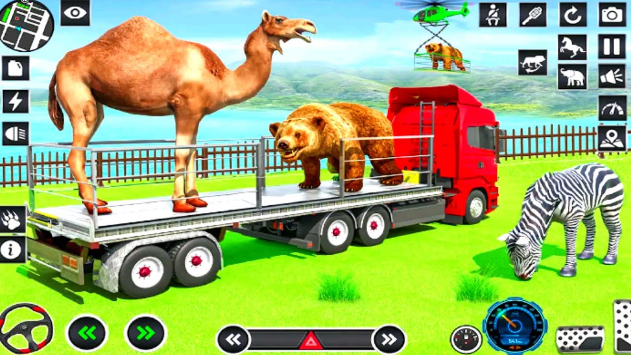 Wild Animals Transport Truck Game - Animals Transporter Simulator ...