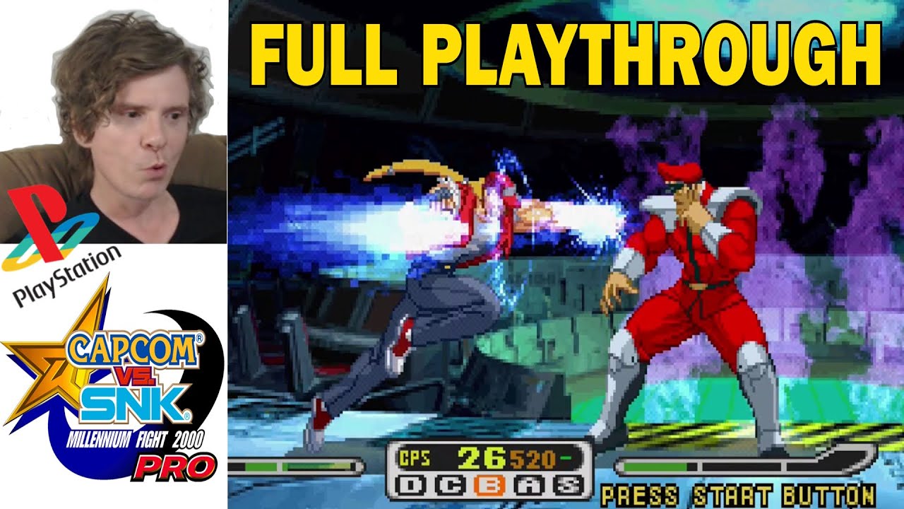 Capcom vs SNK [PS1] Full Playthrough as Ken/Terry (REAL HARDWARE 1080p ...