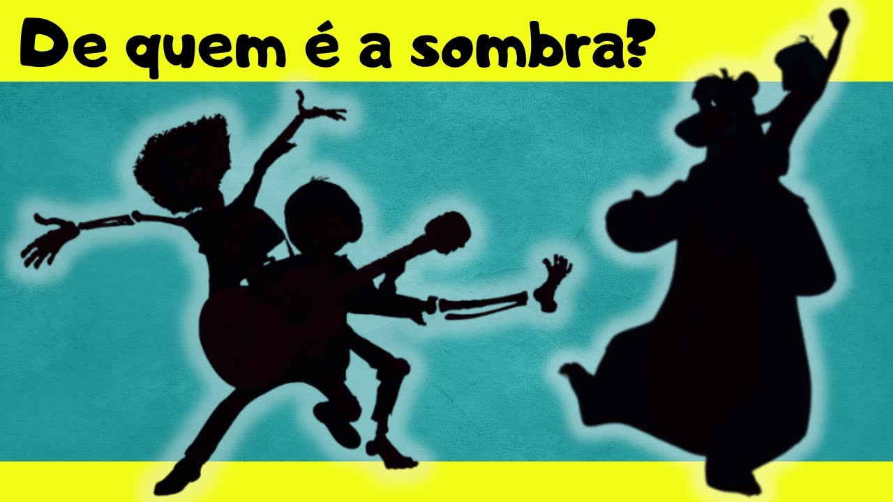ADIVINHE O PERSONAGEM PELA SOMBRA | Guess the Cartoon Character from ...