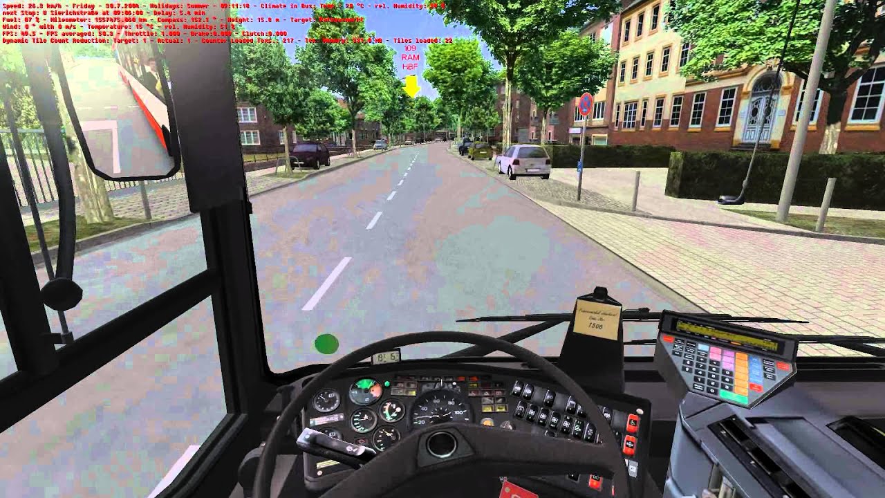 OMSI Joyride #107 - Hamburg - Route 109 Met with chain collision - OMSI ...