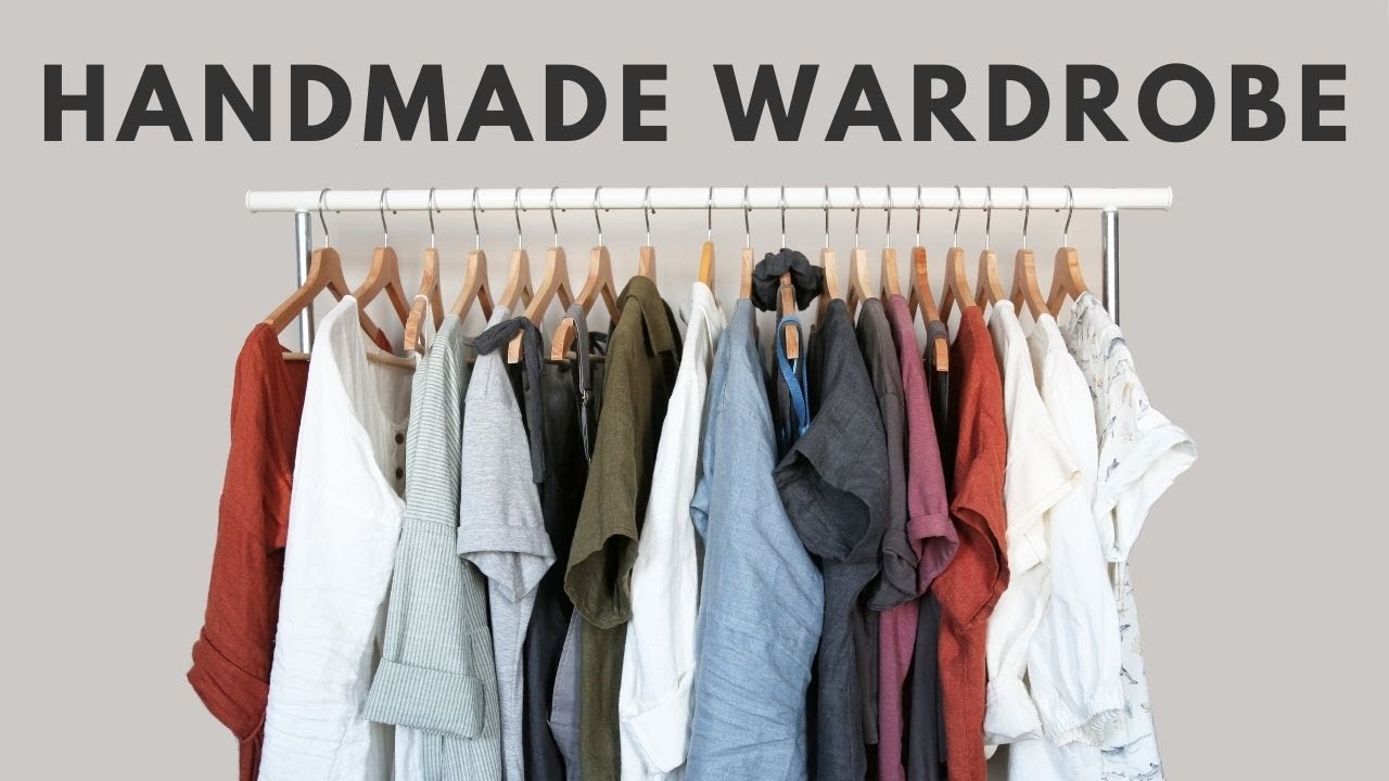 Trying on my entire Handmade Wardrobe // patterns, stories, fabric ...