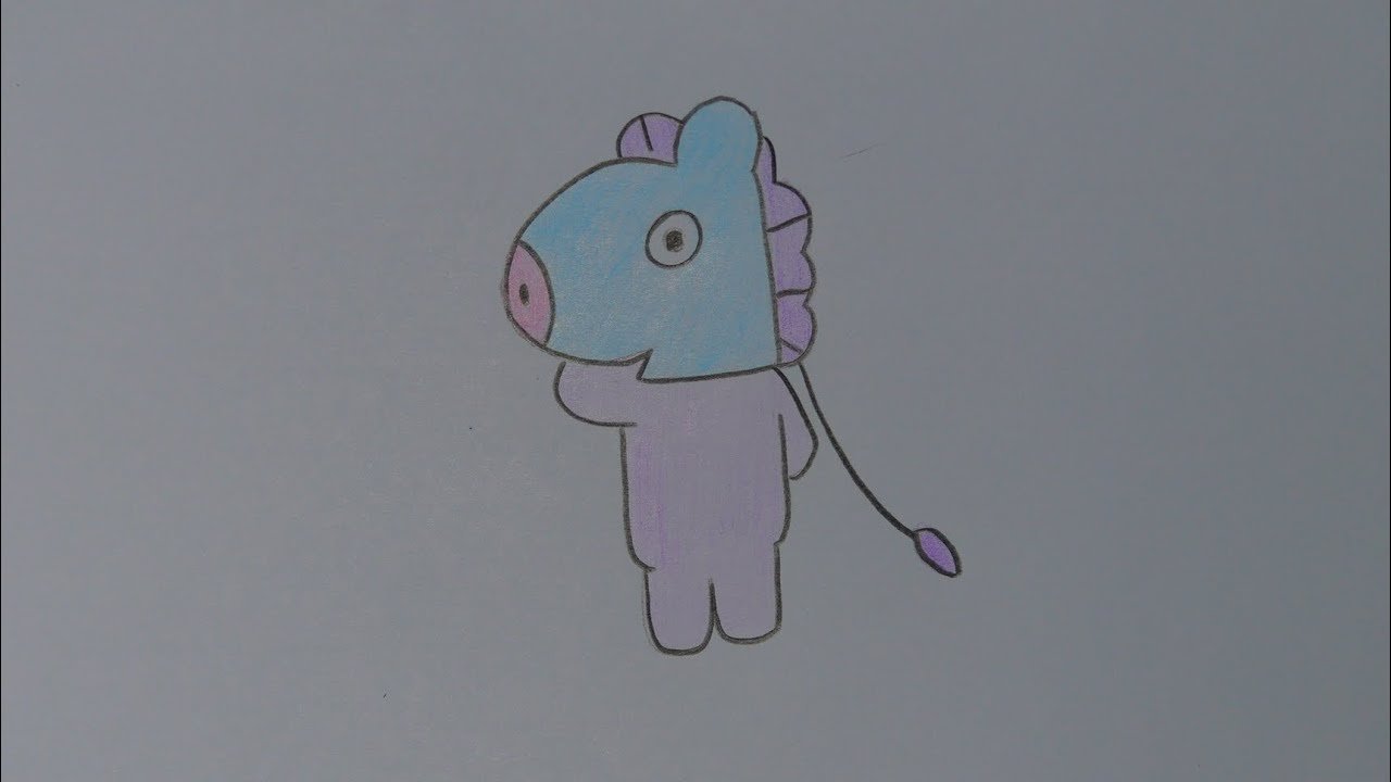 Menggambar dan mewarnai gambar Mang||Drawing and coloring cartoon Mang ...